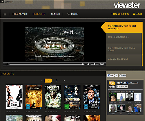 InteractiveMedia gewinnt Viewster Newsmedienmilch